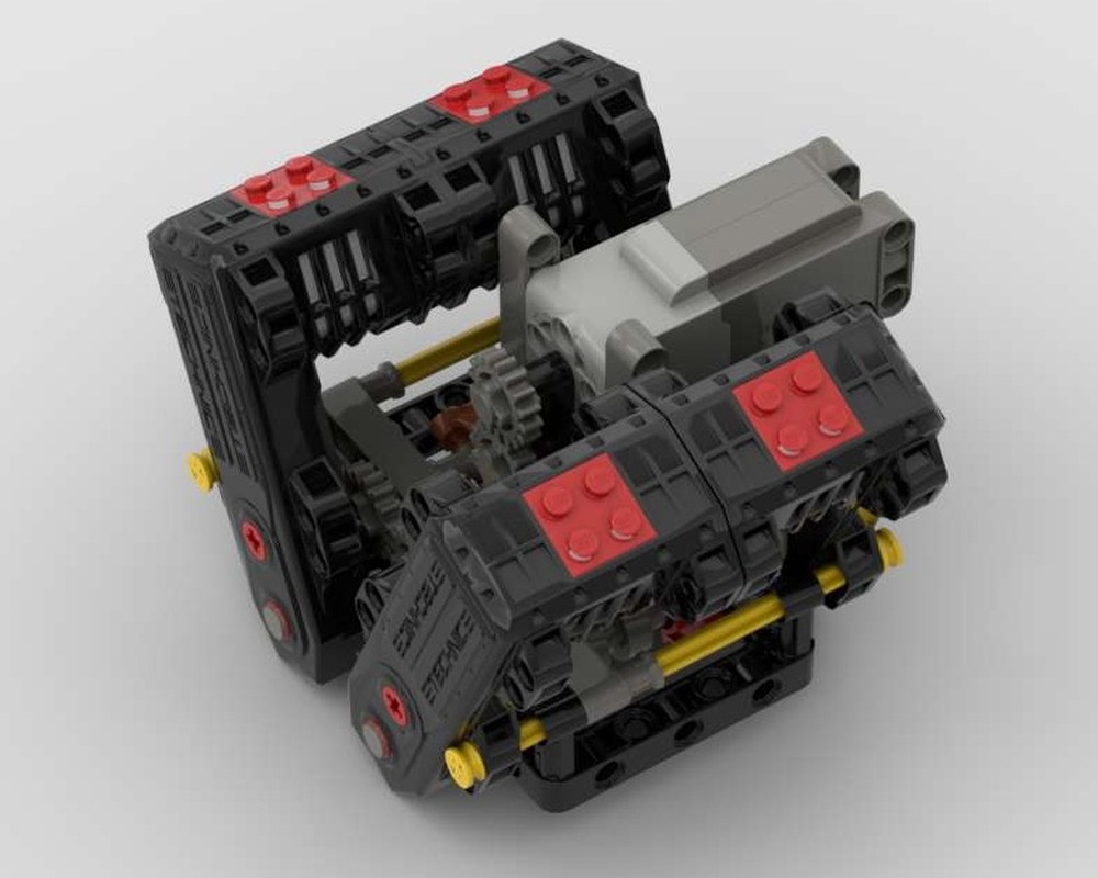 LEGO MOC Two speed gearbox without stopper 4xbuggy/buwwiz motors easy ...