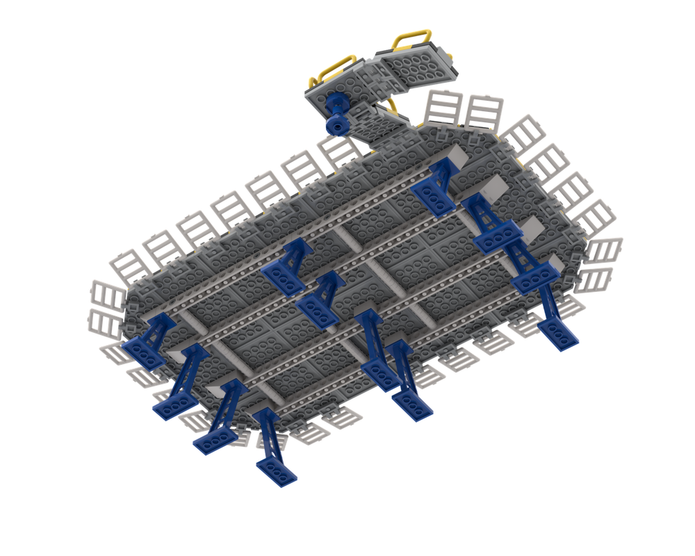 LEGO MOC Landing platform by APnForge | Rebrickable - Build with LEGO