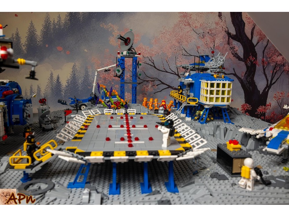 LEGO MOC-222813 Landing platform by APnForge | Rebrickable - Build with ...