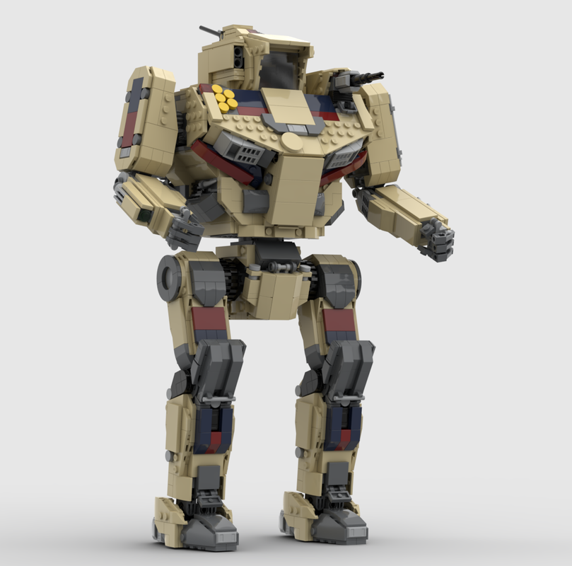 LEGO MOC Battletech Shadowhawk by LoreOfMetal | Rebrickable - Build ...