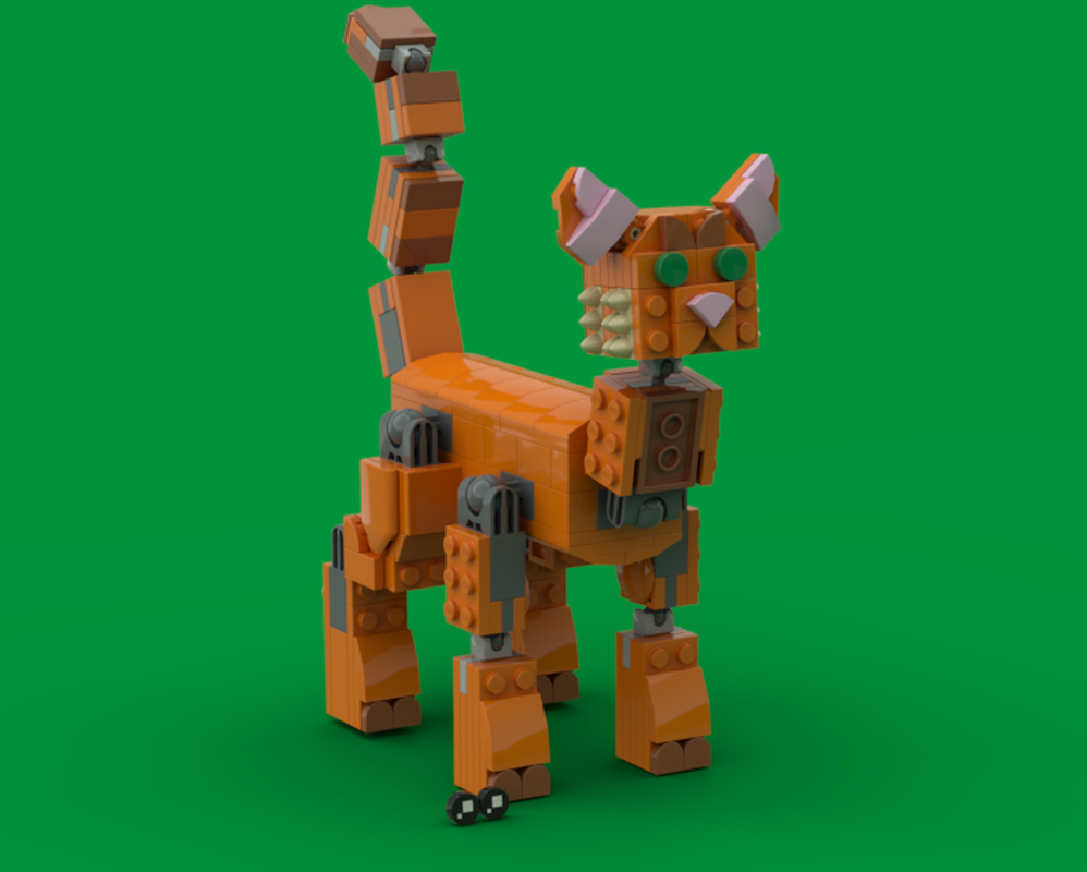 LEGO MOC Warrior Cats P3: FireStar by B0N3SC4Rbuilds | Rebrickable ...