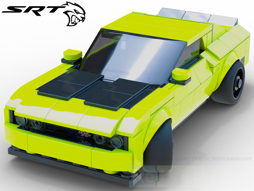 LEGO MOC Dodge Challenger SRT Hellcat by VoidSerpent | Rebrickable ...