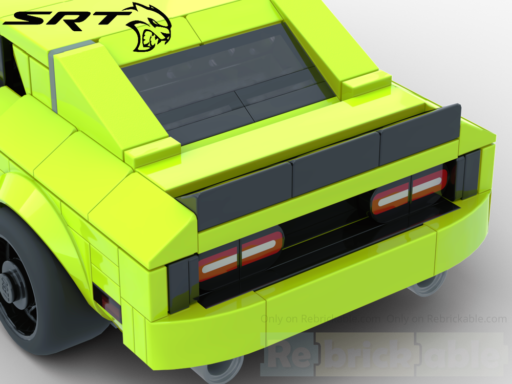 LEGO MOC Dodge Challenger SRT Hellcat by VoidSerpent | Rebrickable ...