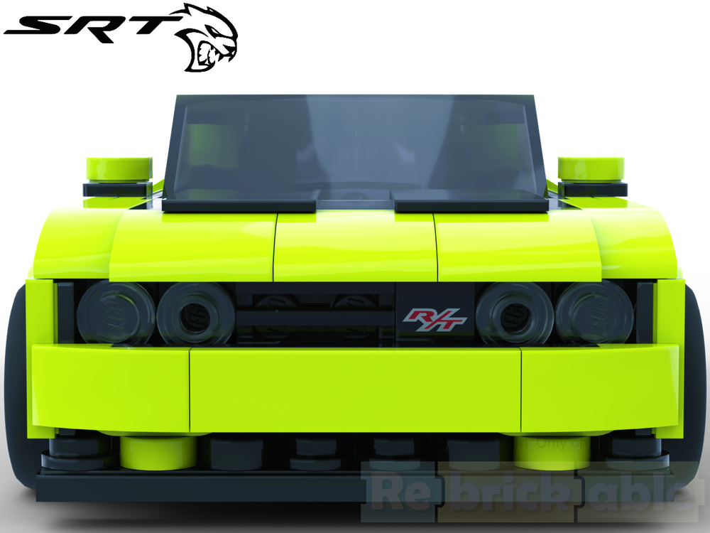 LEGO MOC Dodge Challenger SRT Hellcat by VoidSerpent | Rebrickable ...