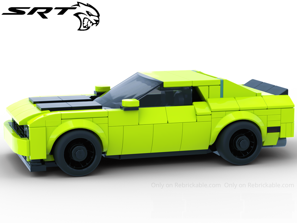 LEGO MOC Dodge Challenger SRT Hellcat by VoidSerpent | Rebrickable ...