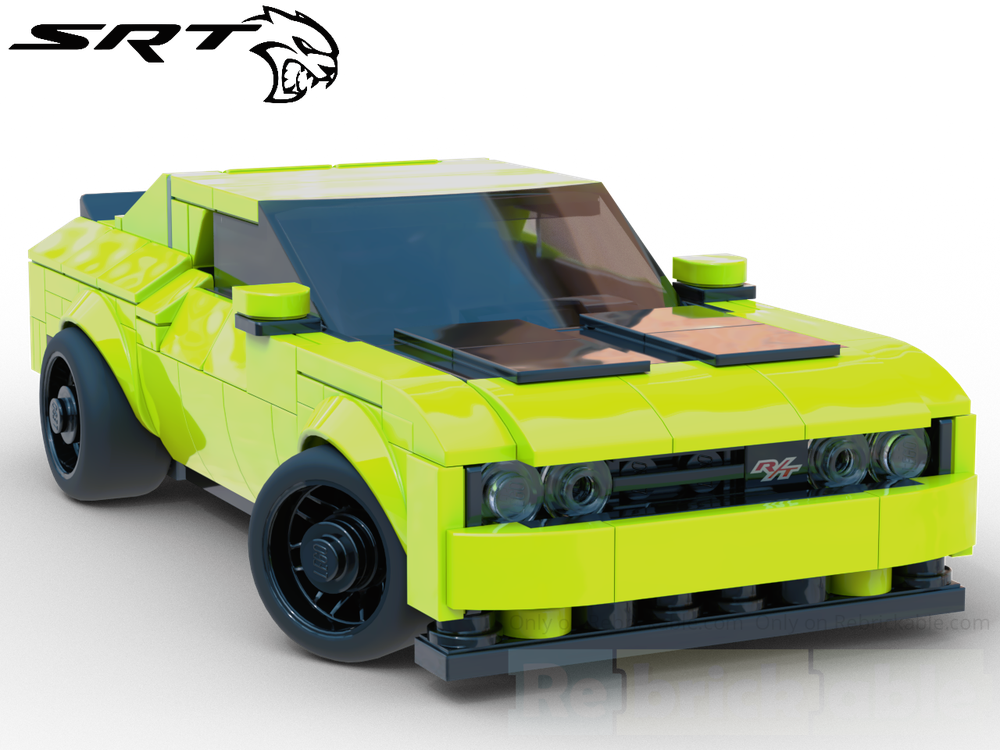 LEGO MOC Dodge Challenger SRT Hellcat by VoidSerpent | Rebrickable ...