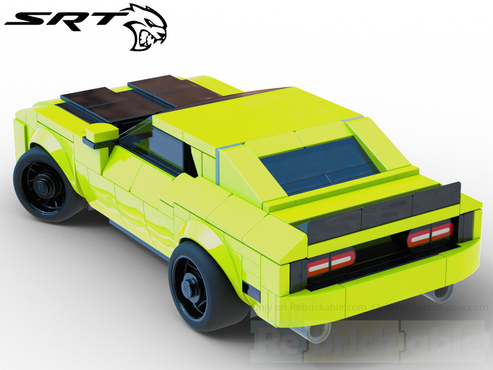 LEGO MOC Dodge Challenger SRT Hellcat by VoidSerpent | Rebrickable ...