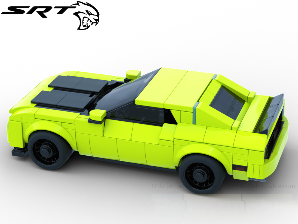 LEGO MOC Dodge Challenger SRT Hellcat by VoidSerpent | Rebrickable ...
