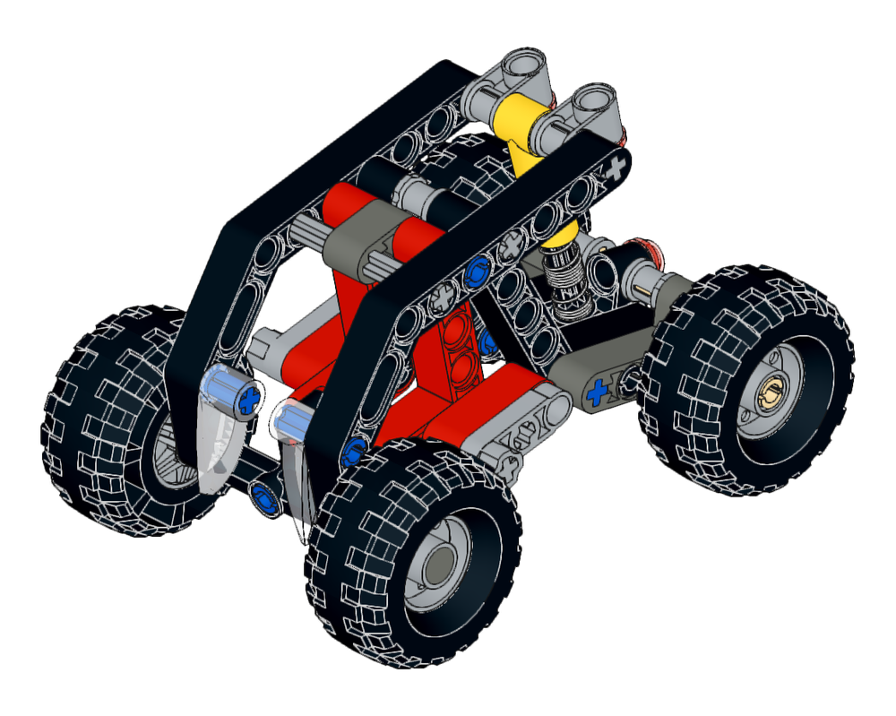 LEGO MOC Monster Buggy by NARP | Rebrickable - Build with LEGO