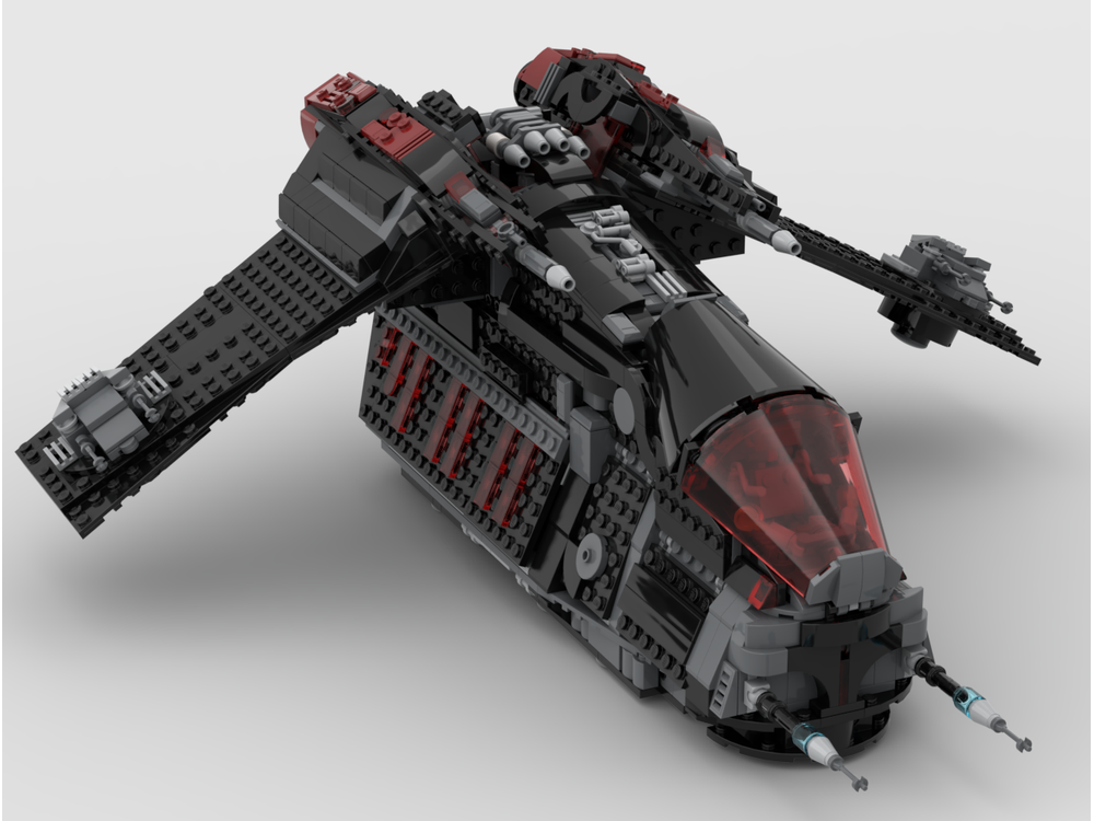 LEGO MOC The Dark Falcon LAATi by cjlouis | Rebrickable - Build with LEGO