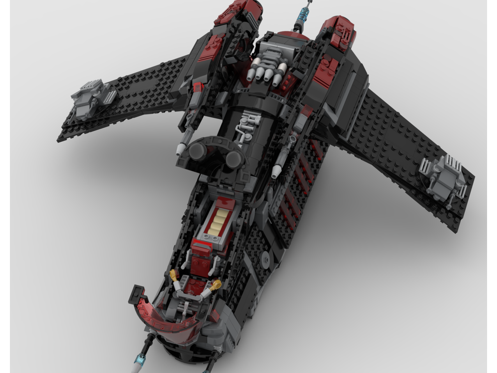 LEGO MOC The Dark Falcon LAATi by cjlouis | Rebrickable - Build with LEGO