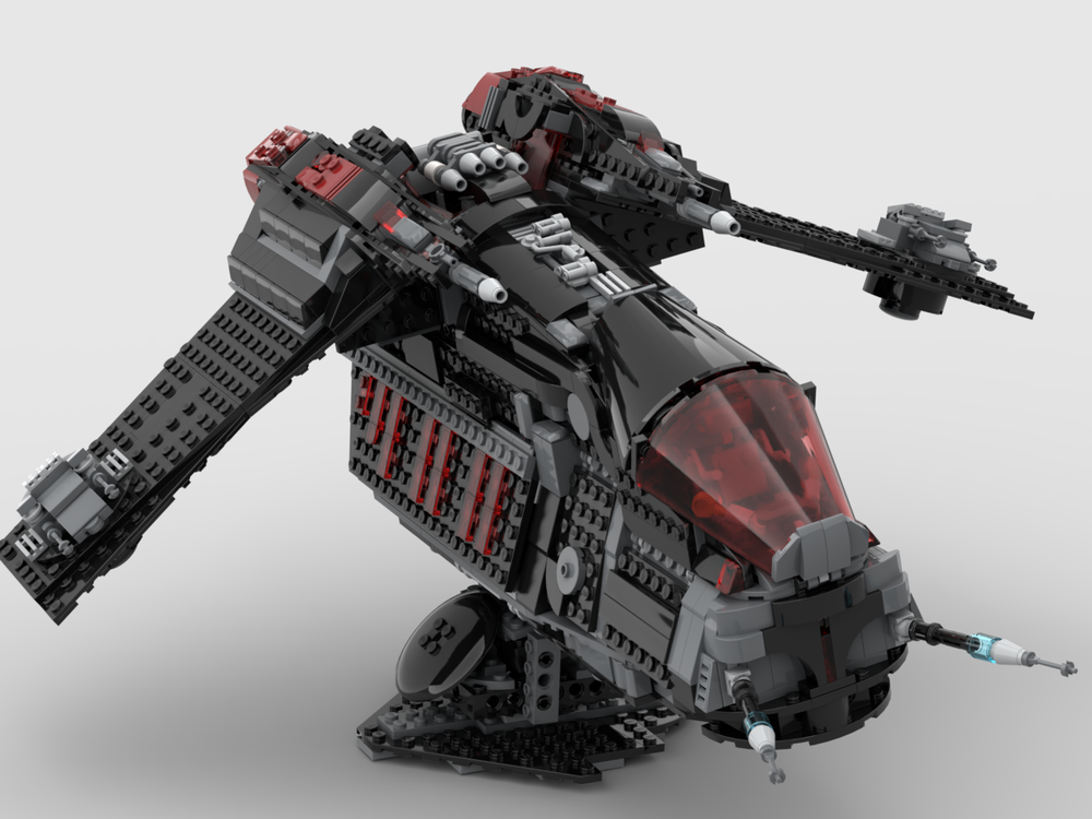 LEGO MOC-222833 The Dark Falcon LAATi by cjlouis | Rebrickable - Build ...