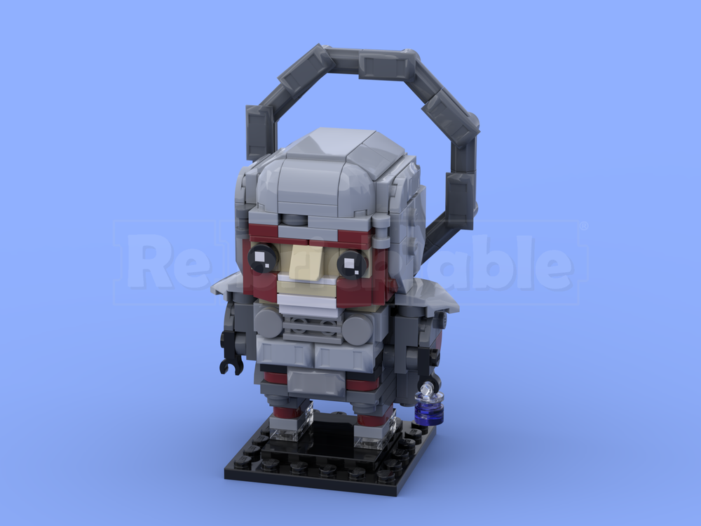 LEGO MOC Marvel Rivals- Magneto Brickheadz by Penguins and plastic ...
