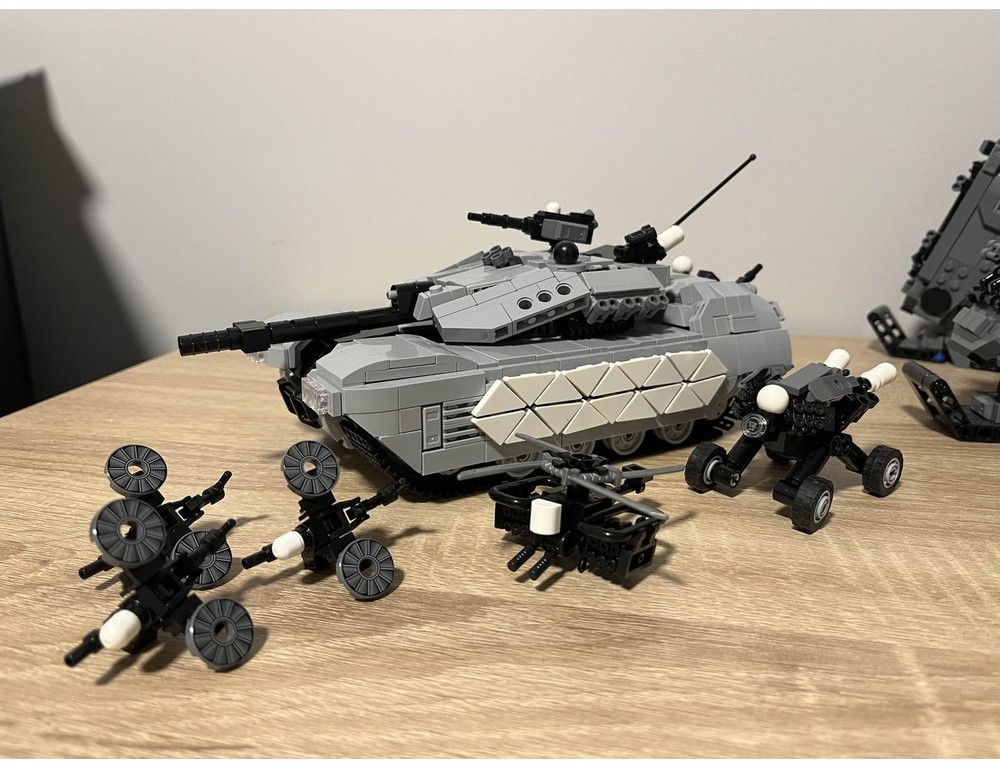 LEGO MOC-222848 D.O.T.S Tank by Computer_073 | Rebrickable - Build with ...