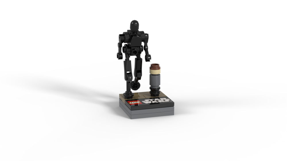 LEGO MOC Nano Size Cassian Andor and K2 by jellco | Rebrickable - Build ...