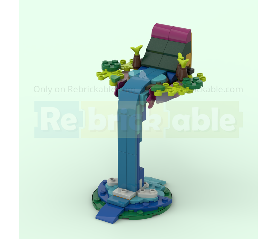 LEGO MOC Lego 31139 Alternate Build Floating Waterfall by LegoBuildo ...