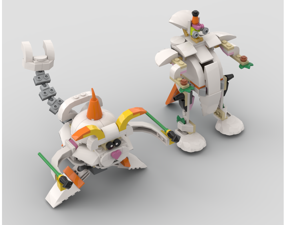 LEGO MOC MECH DUO by WizardOfBricks | Rebrickable - Build with LEGO