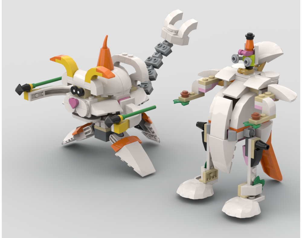 LEGO MOC MECH DUO by WizardOfBricks | Rebrickable - Build with LEGO