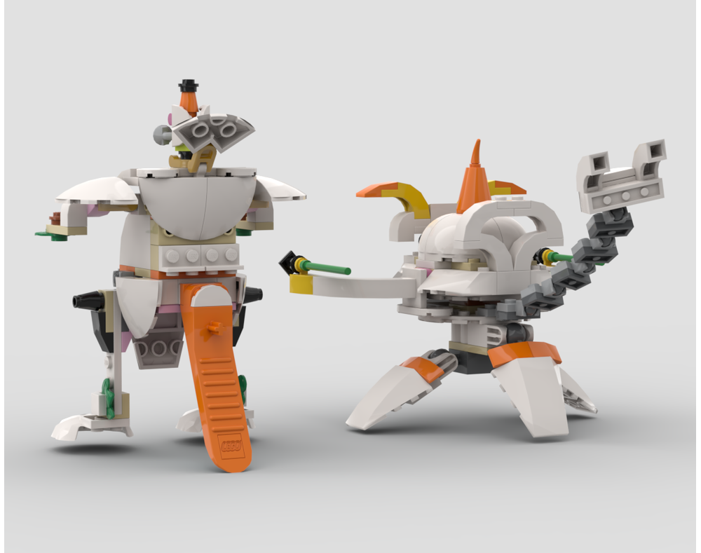 LEGO MOC MECH DUO by WizardOfBricks | Rebrickable - Build with LEGO