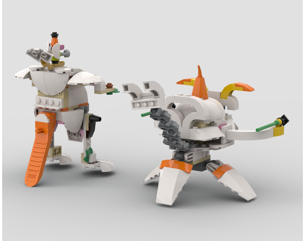 LEGO MOC MECH DUO by WizardOfBricks | Rebrickable - Build with LEGO