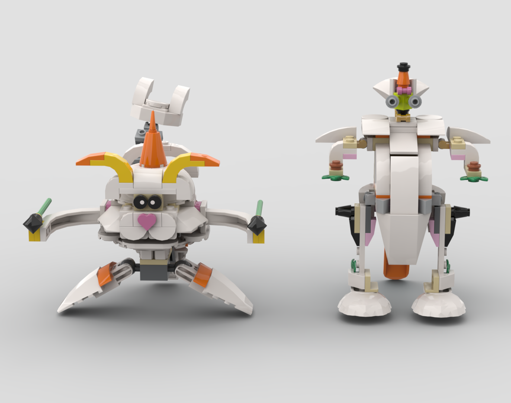 LEGO MOC MECH DUO by WizardOfBricks | Rebrickable - Build with LEGO