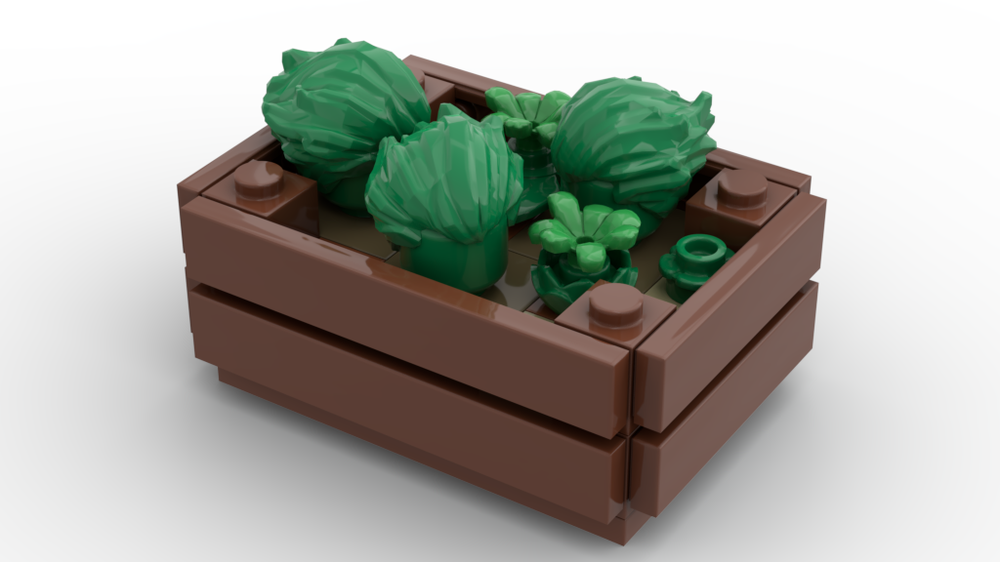 LEGO MOC Minifigure Plantation Box by JediN | Rebrickable - Build with LEGO