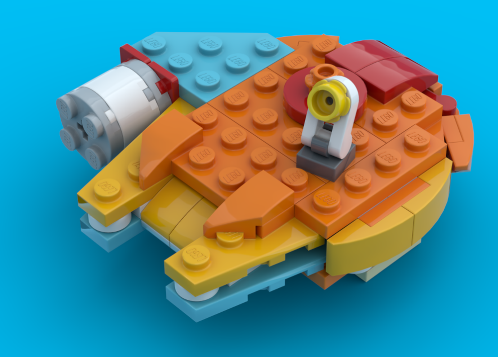 LEGO MOC-222863 40593 Well known space ship by EduBrickCreator ...