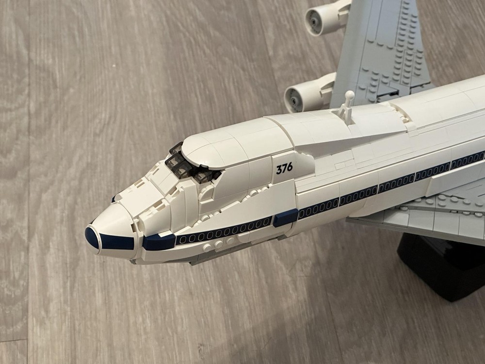 LEGO MOC Nose-mod for 747 SCA by @ndy | Rebrickable - Build with LEGO