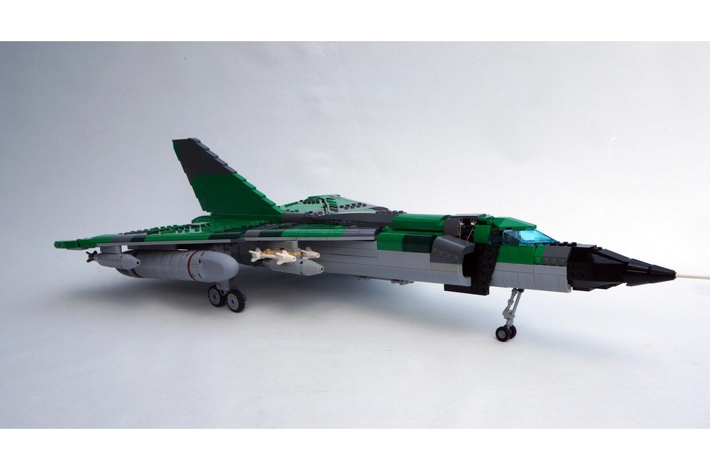 LEGO MOC Avro Arrow CF-105 by Paulmanaitor | Rebrickable - Build with LEGO