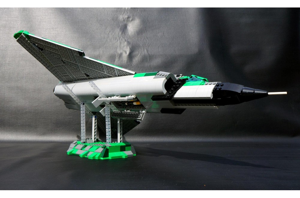 LEGO MOC Avro Arrow CF-105 by Paulmanaitor | Rebrickable - Build with LEGO
