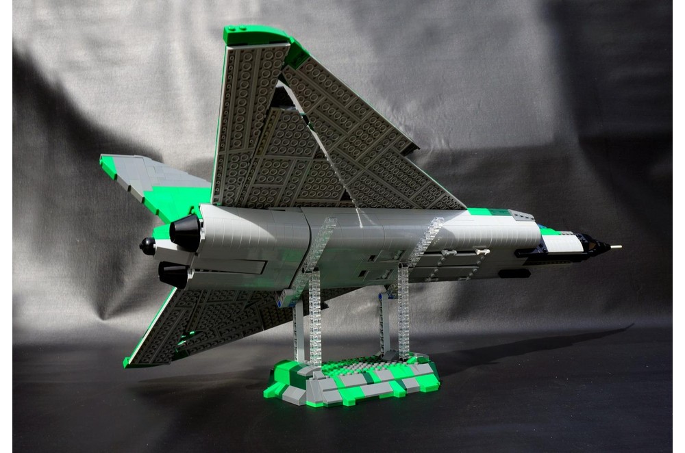LEGO MOC Avro Arrow CF-105 by Paulmanaitor | Rebrickable - Build with LEGO