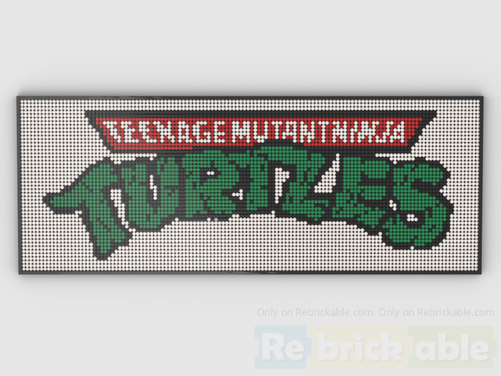LEGO MOC TMNT sign by NorwegianTater | Rebrickable - Build with LEGO