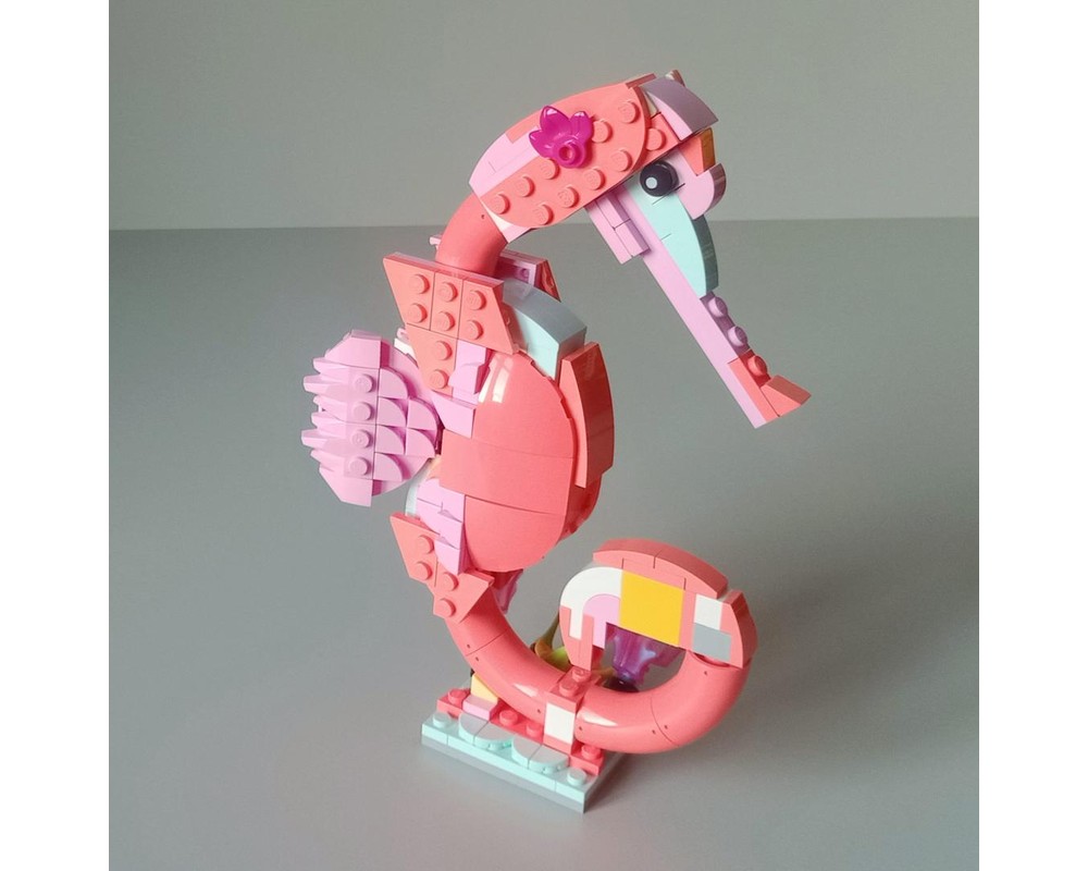 LEGO MOC-222882 31170 Seahorse by Nequmodiva | Rebrickable - Build with ...