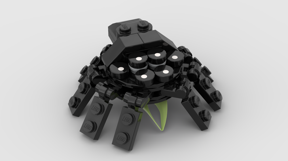 LEGO MOC 31159 Mini Spider by BrickLeaf | Rebrickable - Build with LEGO
