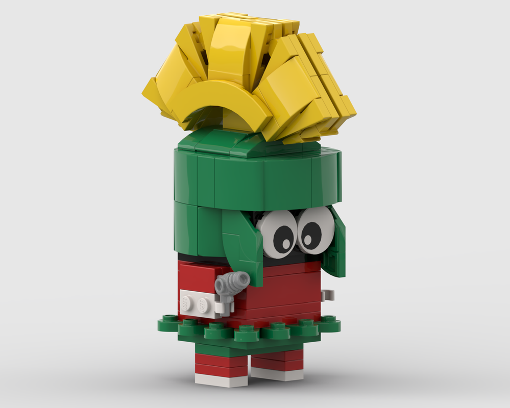 LEGO MOC Marvin the Martian Brickheadz by thrulego | Rebrickable ...