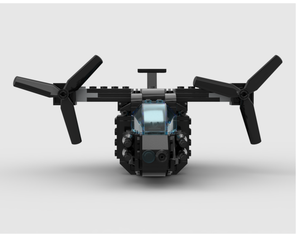 LEGO MOC-222891 ultra agents VTOL helicopter / plane by P.M.M ...
