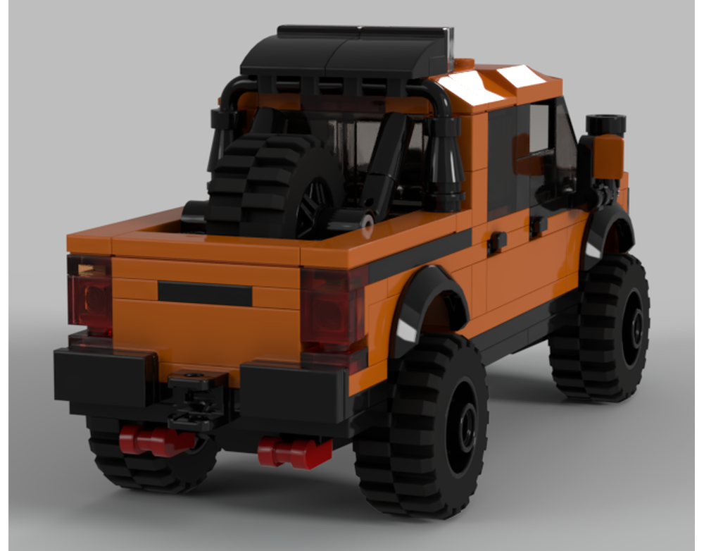 LEGO MOC Rally Race Truck "Raptor" by BigTrainBricks | Rebrickable ...
