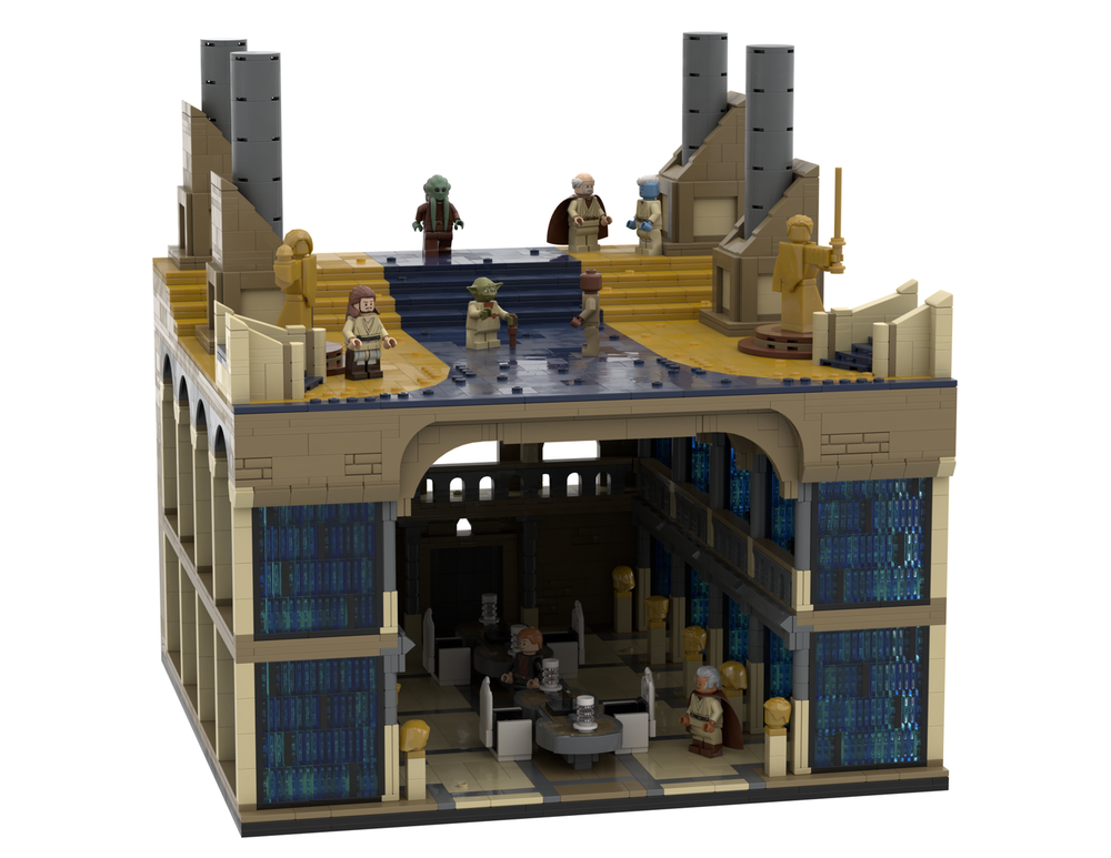 LEGO MOC-222900 Temple Archives and Veranda by JudCrandall ...
