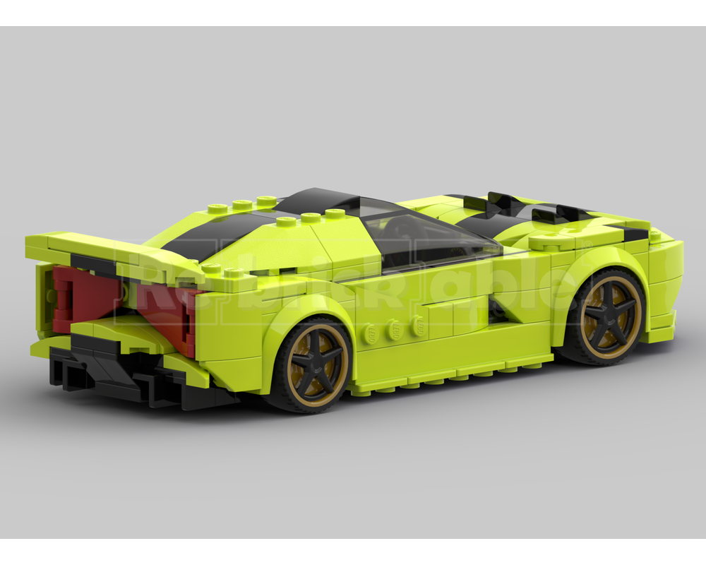LEGO MOC Lotus Evija by Koschula-Design | Rebrickable - Build with LEGO