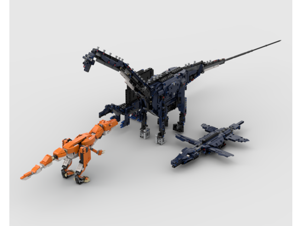LEGO MOC-222914 42154 Diplodocus by bloooop | Rebrickable - Build with LEGO