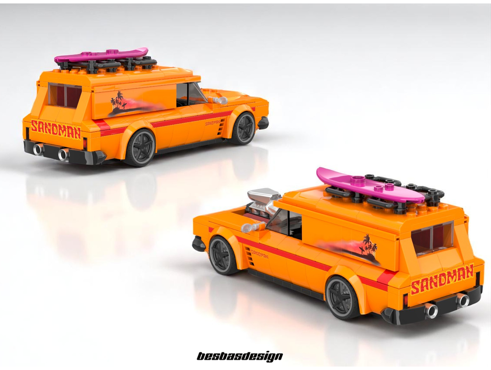 LEGO MOC Holden Sandman (Wheeler Dealers) by besbasdesign | Rebrickable ...