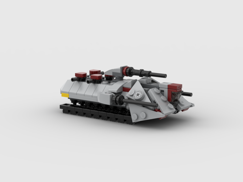 LEGO MOC Micro UT-AT (1:250 scale) by PavKud | Rebrickable - Build with ...
