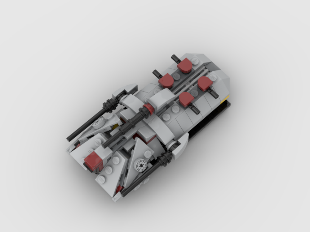 LEGO MOC-222930 Micro UT-AT (1:250 scale) by PavKud | Rebrickable ...