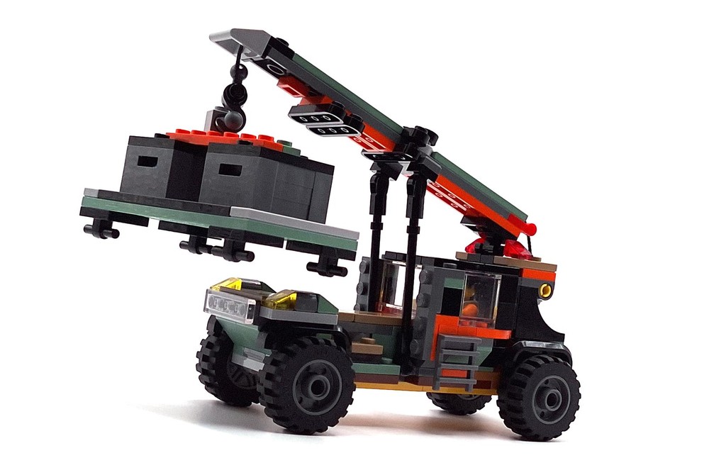 LEGO MOC 60447 Container Stacker by PeterSzabo | Rebrickable - Build ...