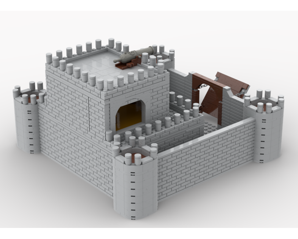 LEGO MOC Mini Castle by cereal687 | Rebrickable - Build with LEGO