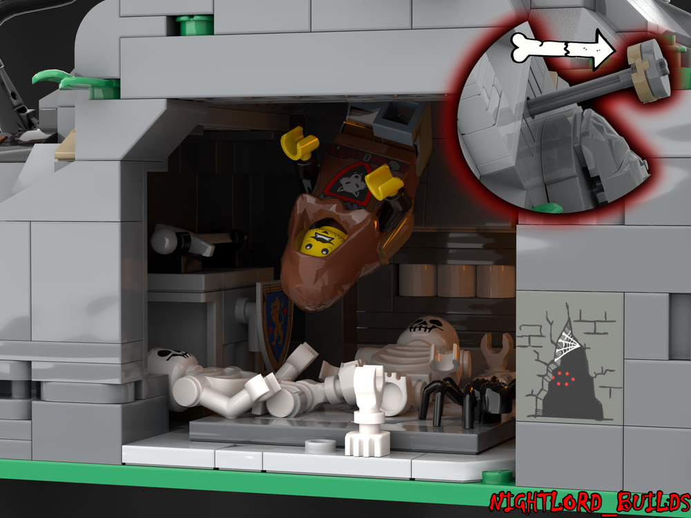 LEGO MOC Heroic Knight's Crypt by Nightlord_Builds | Rebrickable ...