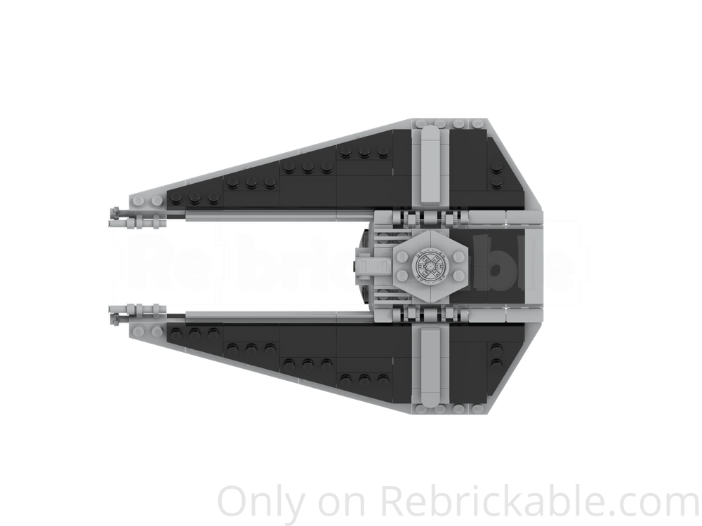 LEGO MOC Warning: newer version available - Imperial TIE Interceptor by ...