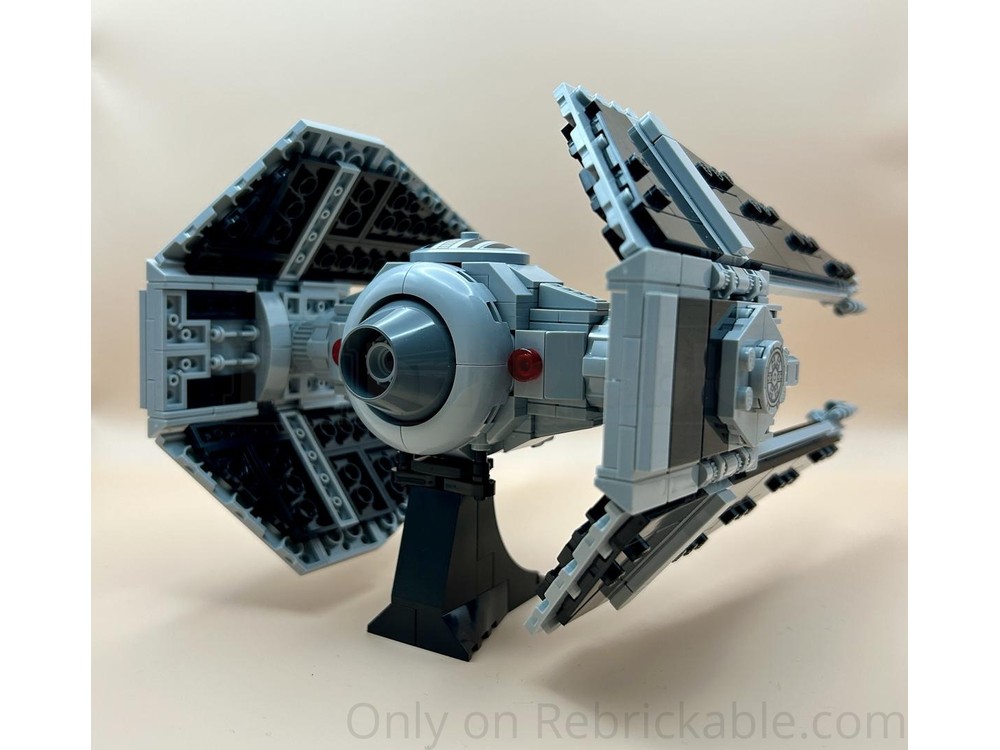 LEGO MOC Warning: newer version available - Imperial TIE Interceptor by ...