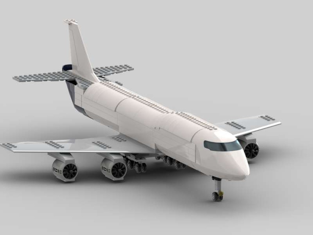 LEGO MOC Boeing 747-800 by airbus330 | Rebrickable - Build with LEGO