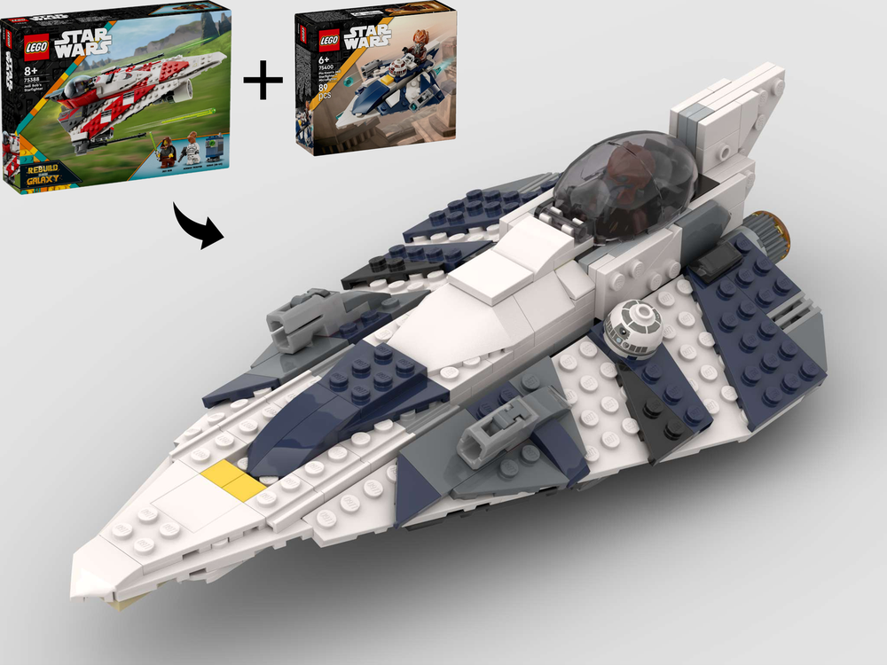 LEGO MOC Plo Koon's Delta 7 Starfighter - Alternate Build of 75400 ...